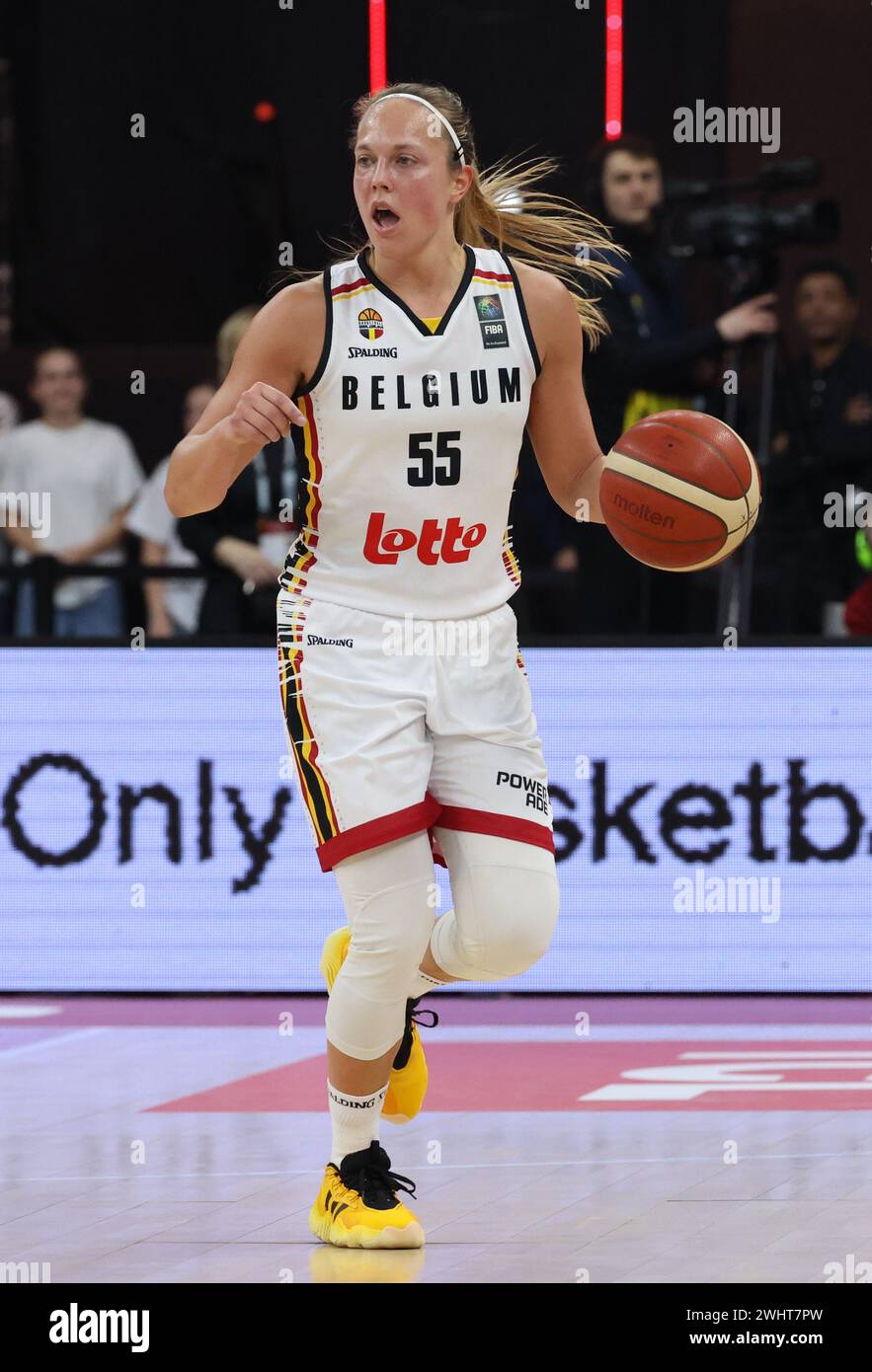 Antwerp, Belgium. 11th Feb, 2024. Belgium's Julie Allemand pictured in ...