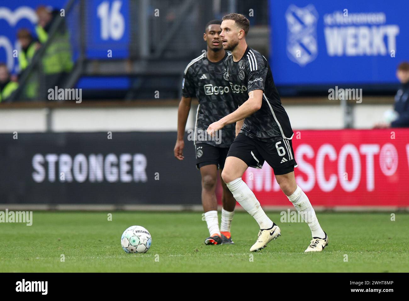 Heerenveen, Netherlands. 11th Feb, 2024. HEERENVEEN, 11-02-2024, Abe Lenstra Stadium, Dutch ...