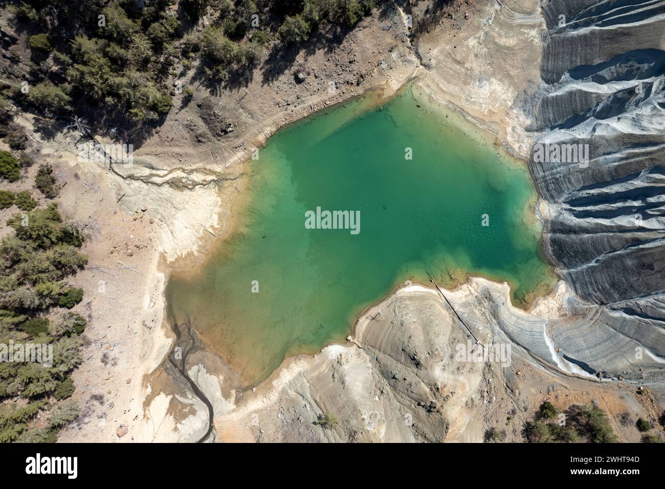 Contaminated mine water pollution copper hi-res stock photography and ...