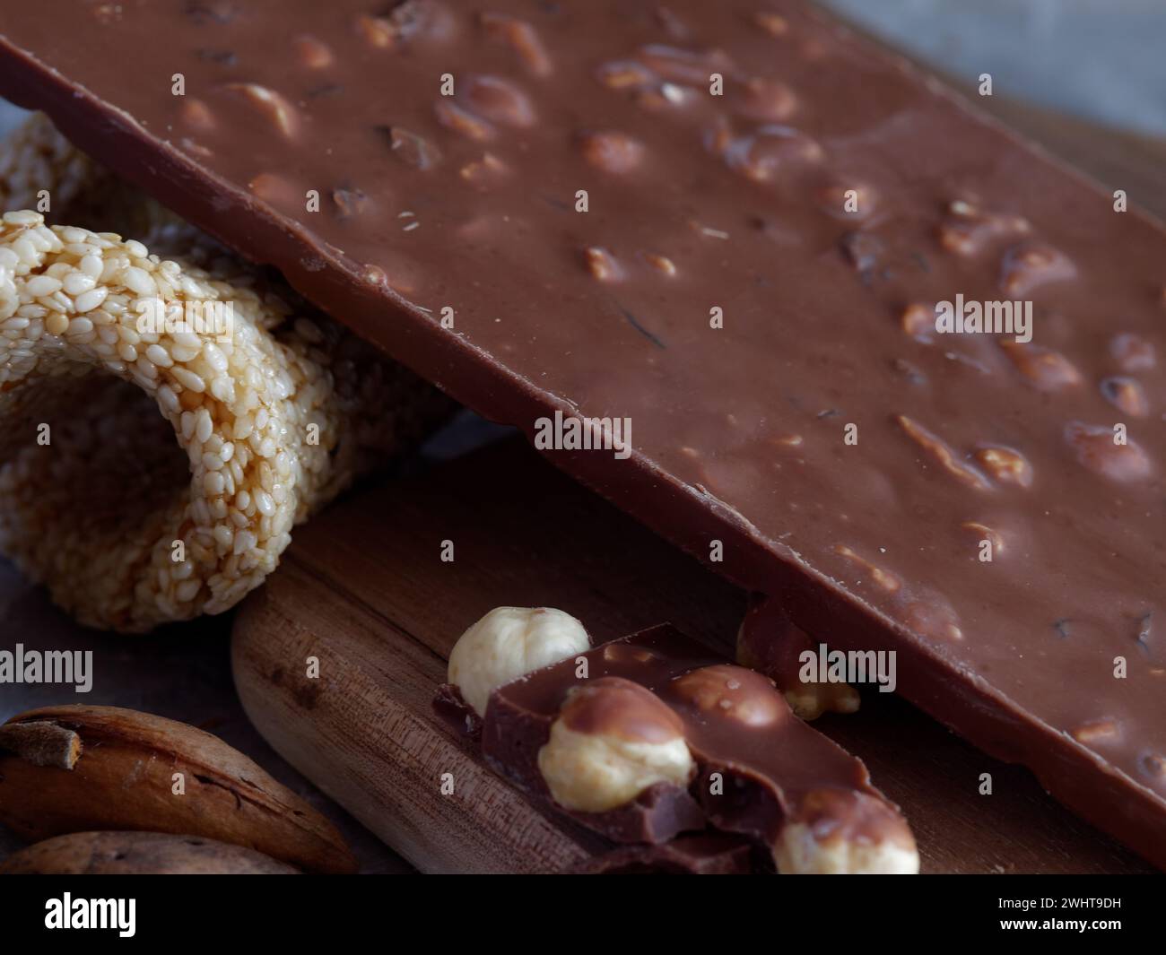 Variety delicious chocolate bars hi-res stock photography and images ...