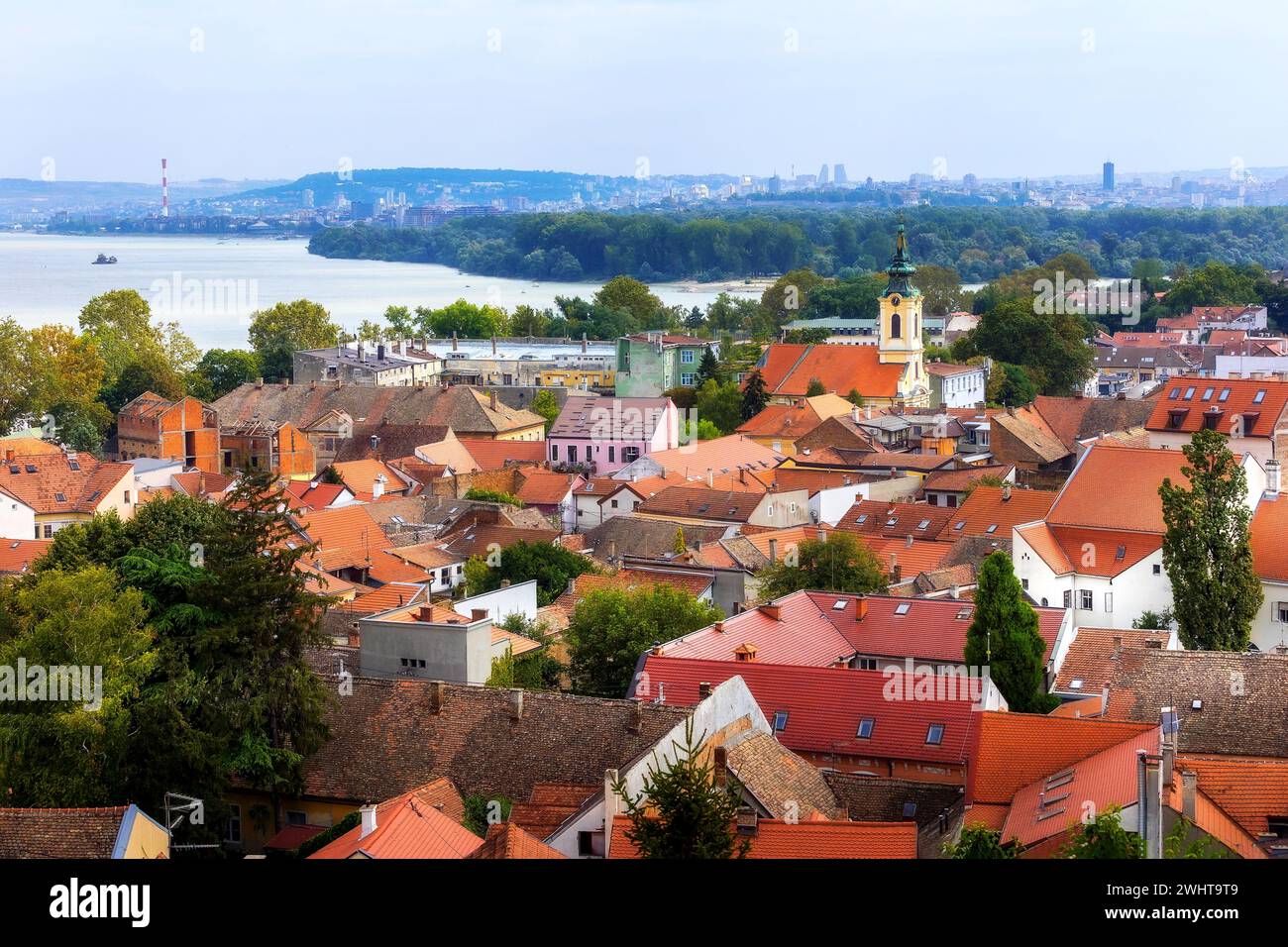 Belgrade view gardos tower hi-res stock photography and images - Alamy