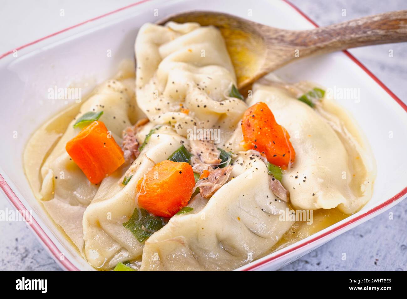 Dumpling texture hi-res stock photography and images - Alamy