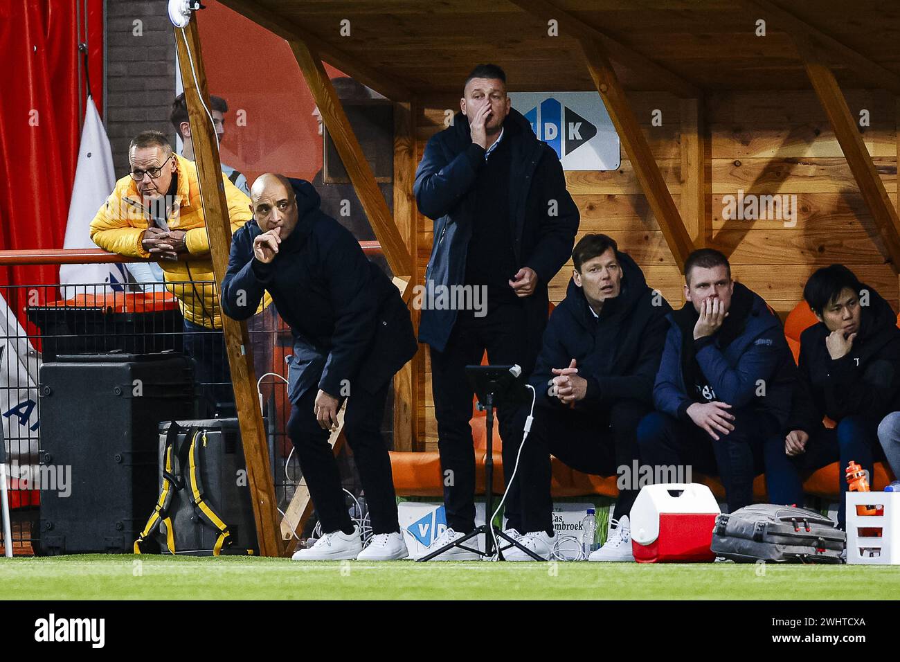 VOLENDAM - 11-02-2024, KRAS Stadium. Dutch Eredivisie Football season ...
