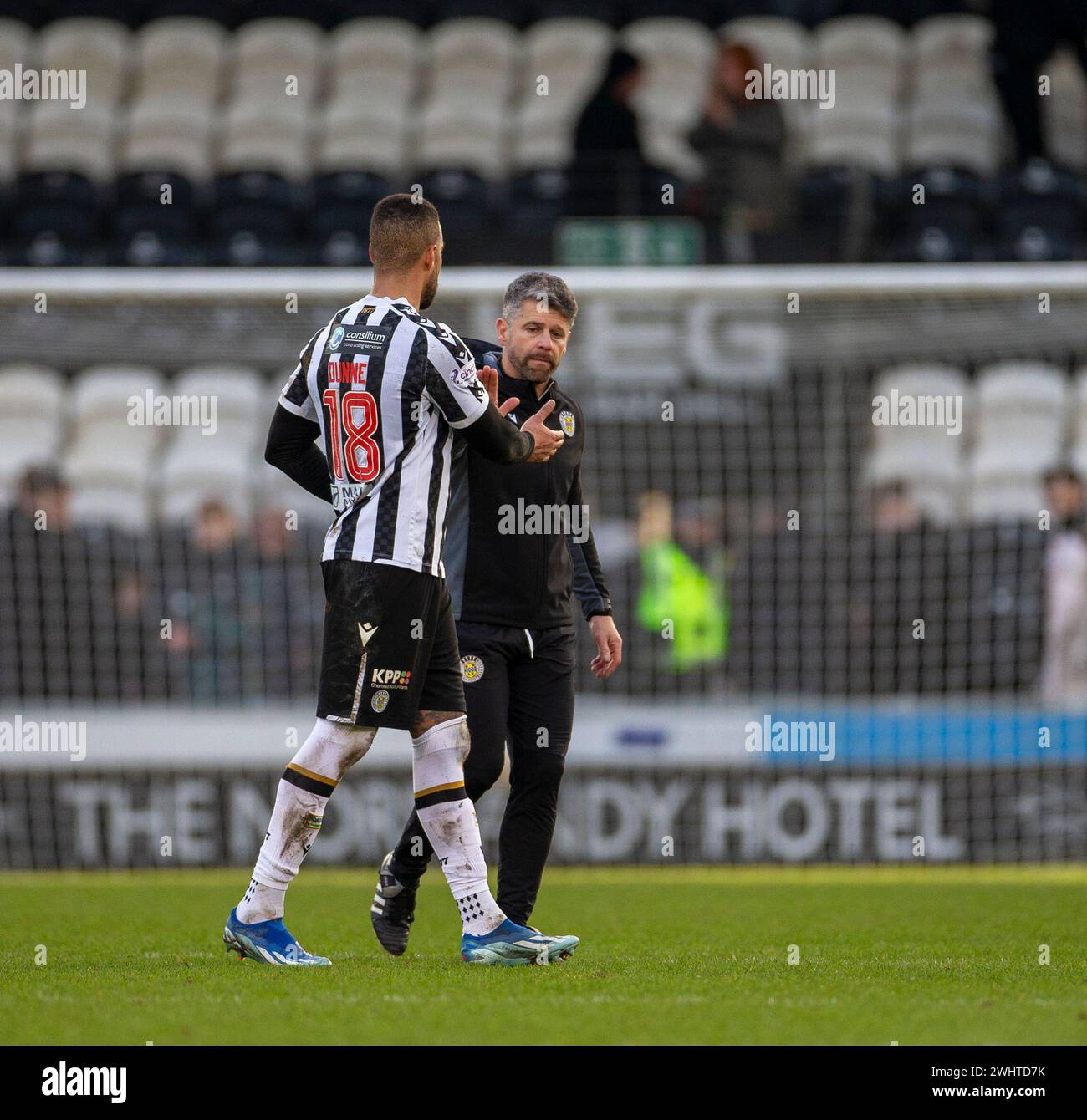 11th February 2024; St Mirren Park, Paisley, Renfrewshire, Scotland ...