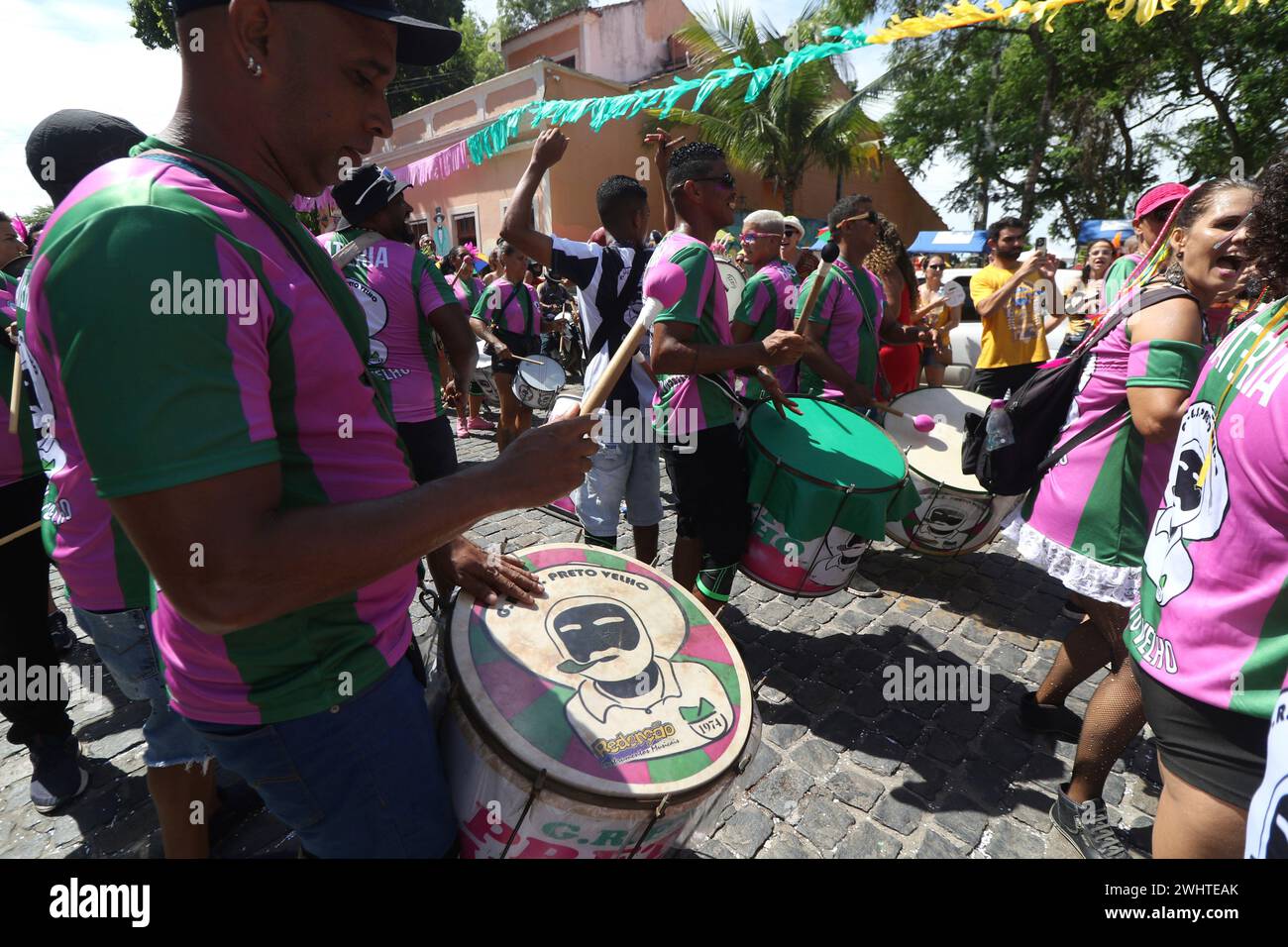 PE - OLINDA - 02/11/2024 - OLINDA, CARNIVAL 2024 - Revelers during ...