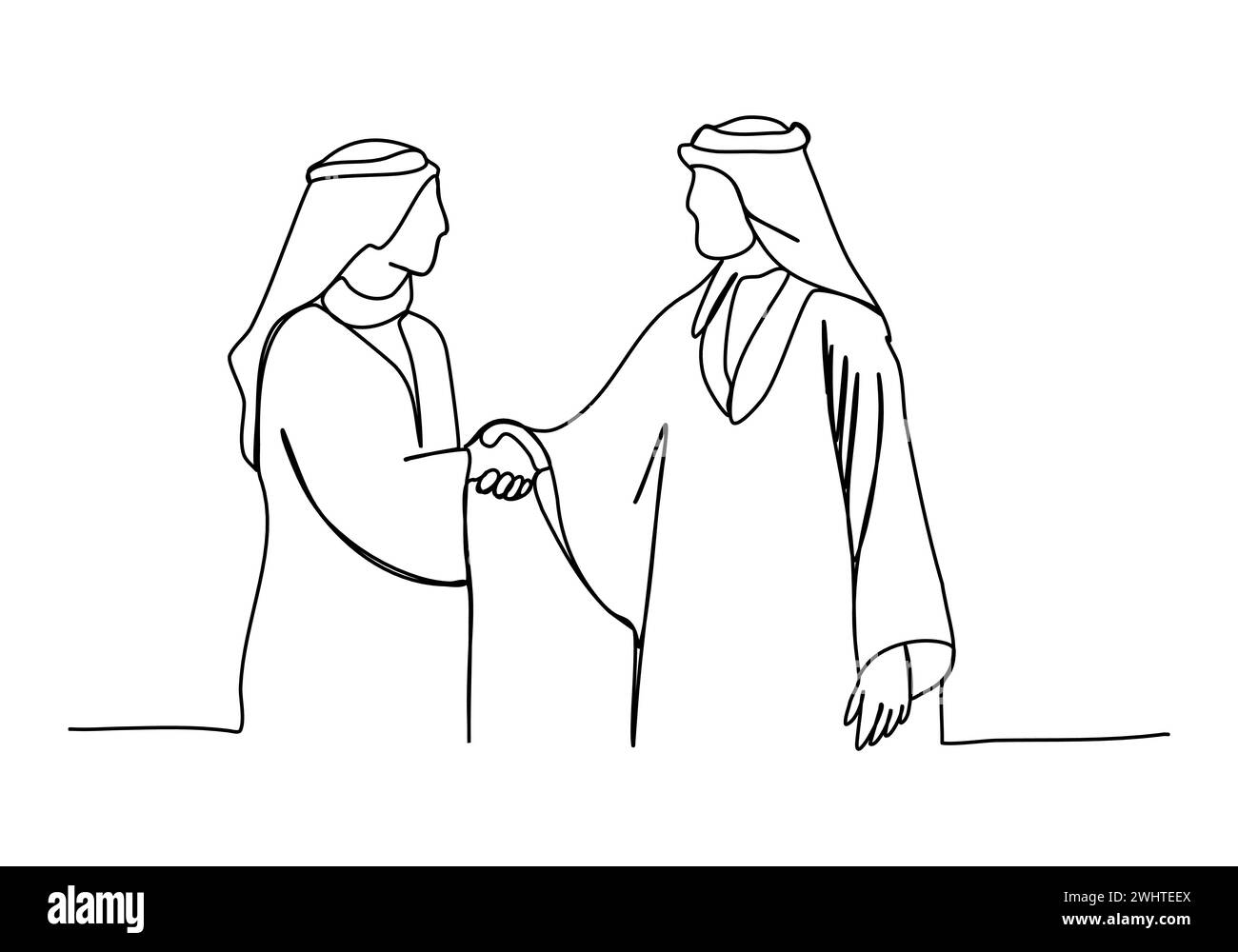 Saudi arab men in office Black and White Stock Photos & Images - Alamy