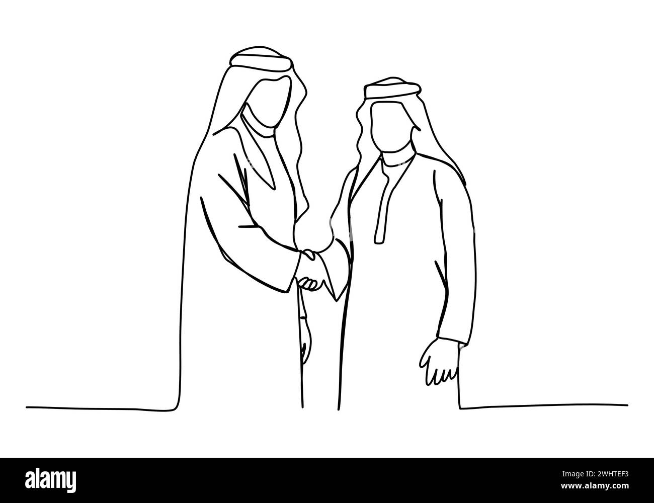 Saudi arab men in office Black and White Stock Photos & Images - Alamy