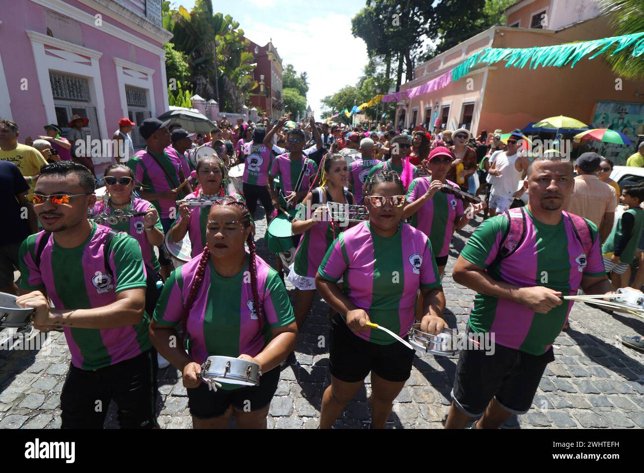 PE - OLINDA - 02/11/2024 - OLINDA, CARNIVAL 2024 - Revelers during ...