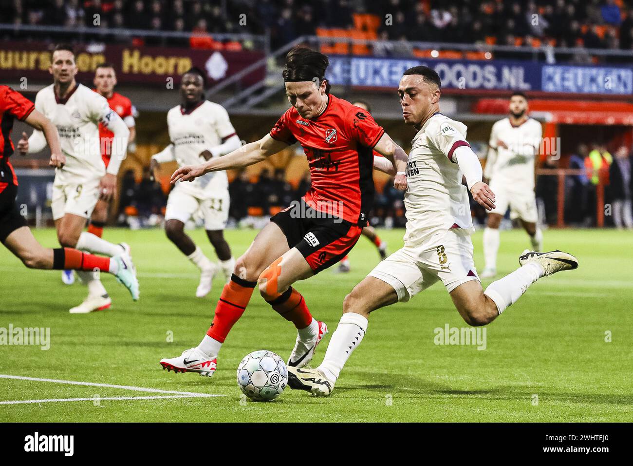 VOLENDAM, 11-02-2024, Kras Stadium, season 2023/2024 Dutch football ...