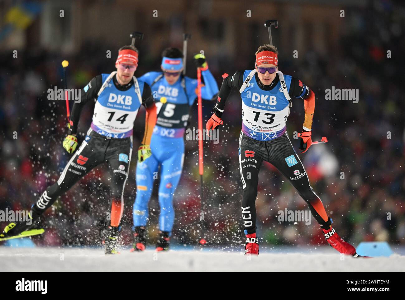 11 February 2024, Czech Republic, Nove Mesto Na Morave: Biathlon, World ...