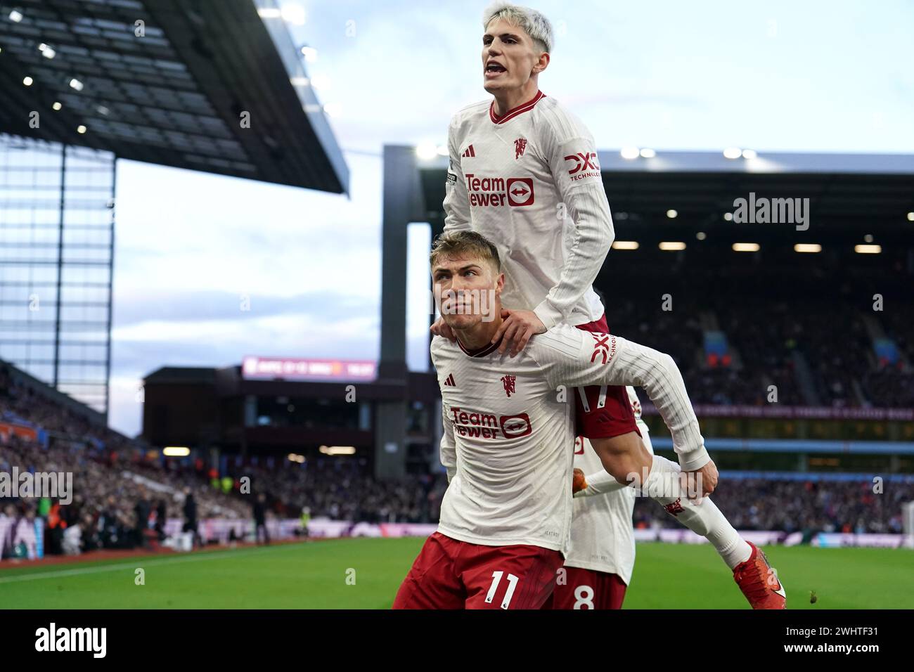 Alejandro garnacho celebration hi-res stock photography and images - Alamy