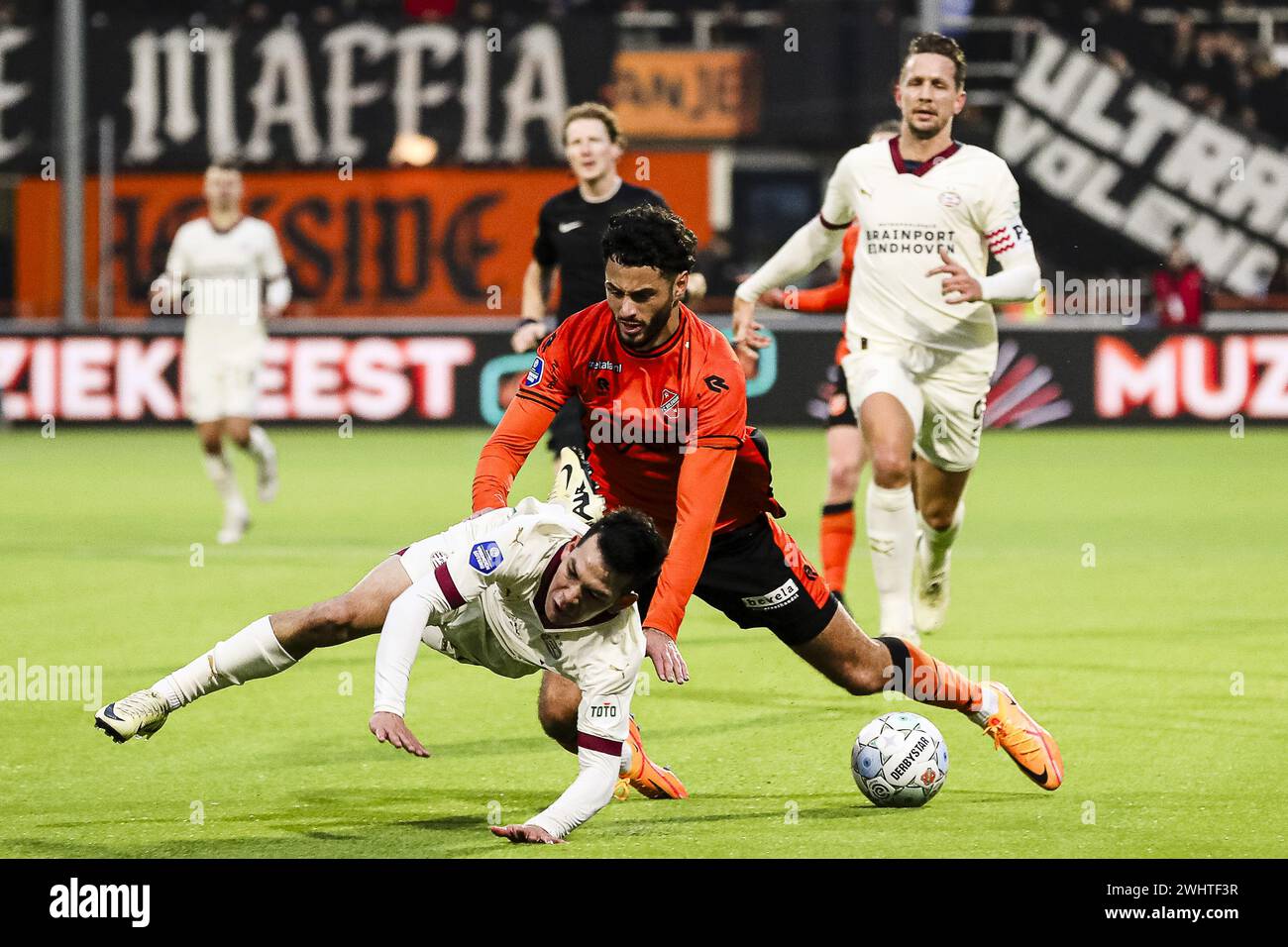 VOLENDAM, 11-02-2024, Kras Stadium, season 2023/2024 Dutch football ...
