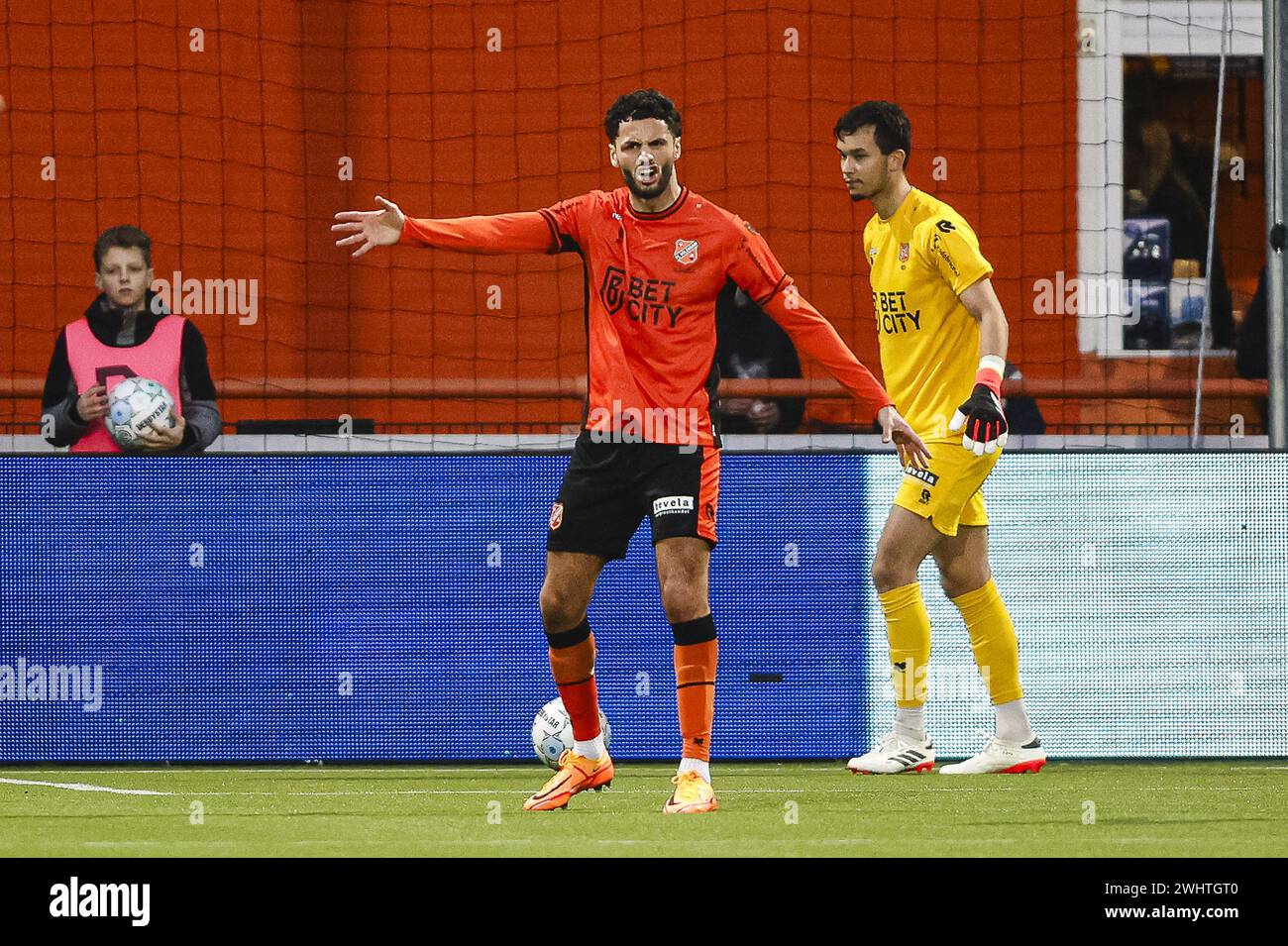 VOLENDAM - 11-02-2024, KRAS Stadium. Dutch Eredivisie Football season ...