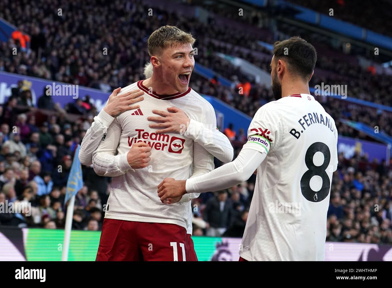 Alejandro garnacho celebration hi-res stock photography and images - Alamy