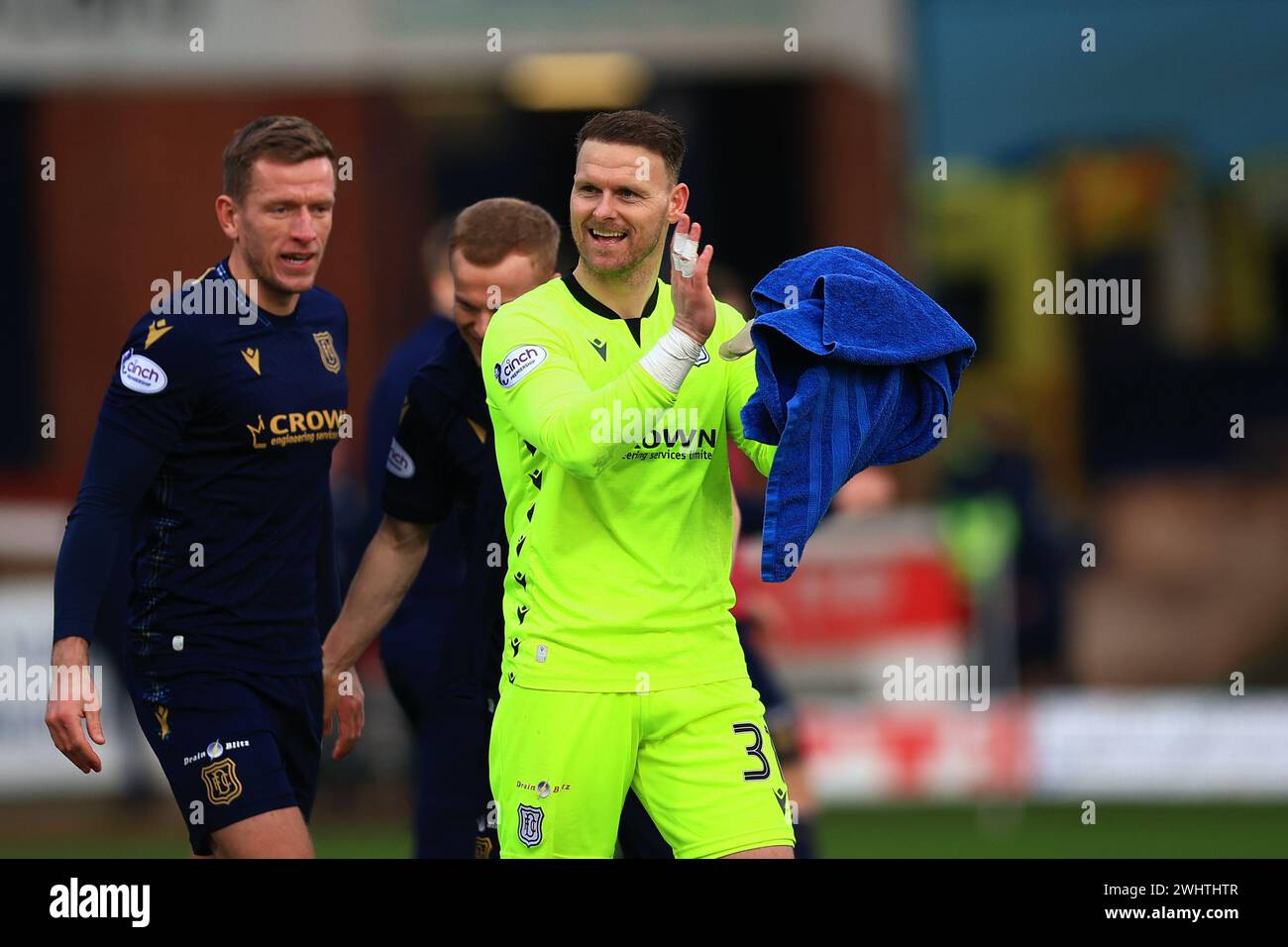 Dens Park, Dundee, UK. 11th Feb, 2024. Scottish Premiership Football ...