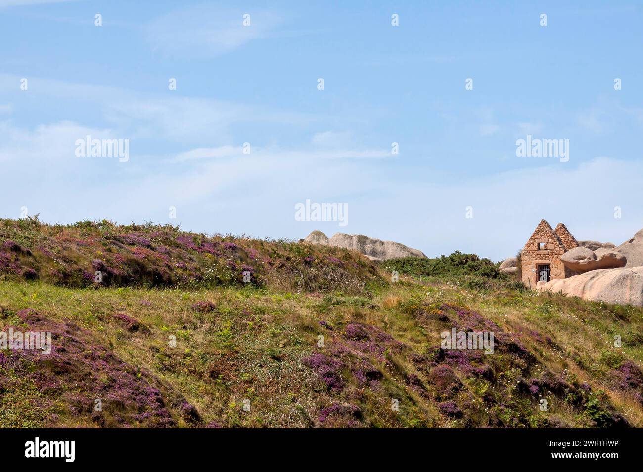 Ruin of an old (gunpowder) powder magazine, customs officers' path ...
