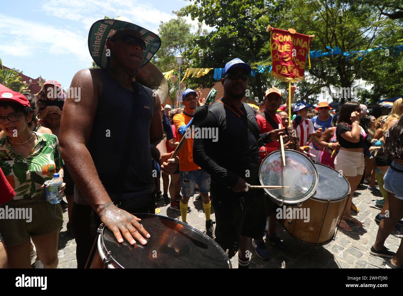 PE - OLINDA - 02/11/2024 - OLINDA, CARNIVAL 2024 - Revelers during ...
