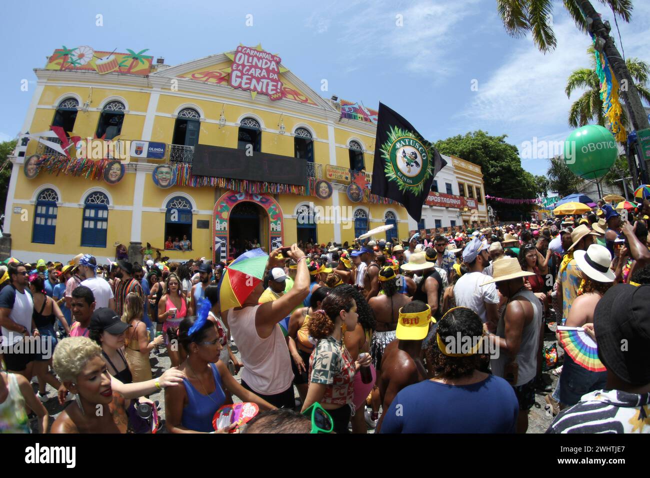 PE - OLINDA - 02/11/2024 - OLINDA, CARNIVAL 2024 - Revelers during ...