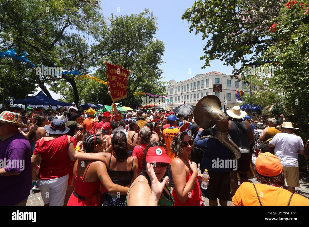 PE - OLINDA - 02/11/2024 - OLINDA, CARNIVAL 2024 - Revelers during ...