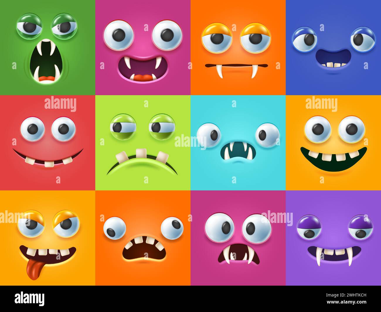 Cartoon eyes hi-res stock photography and images - Alamy