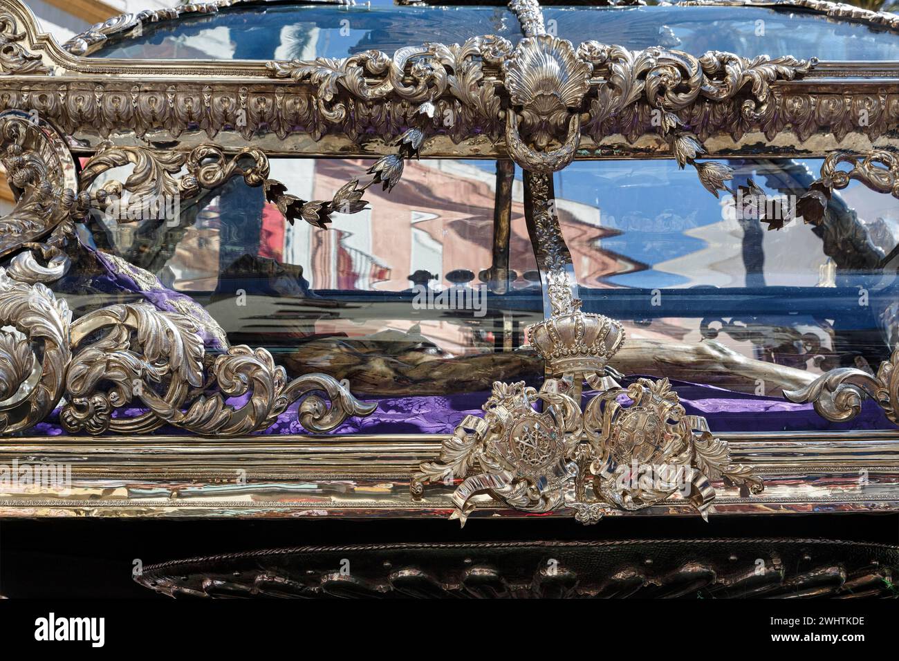 Semana Santa, procession, magnificent glass coffin, celebrations in ...