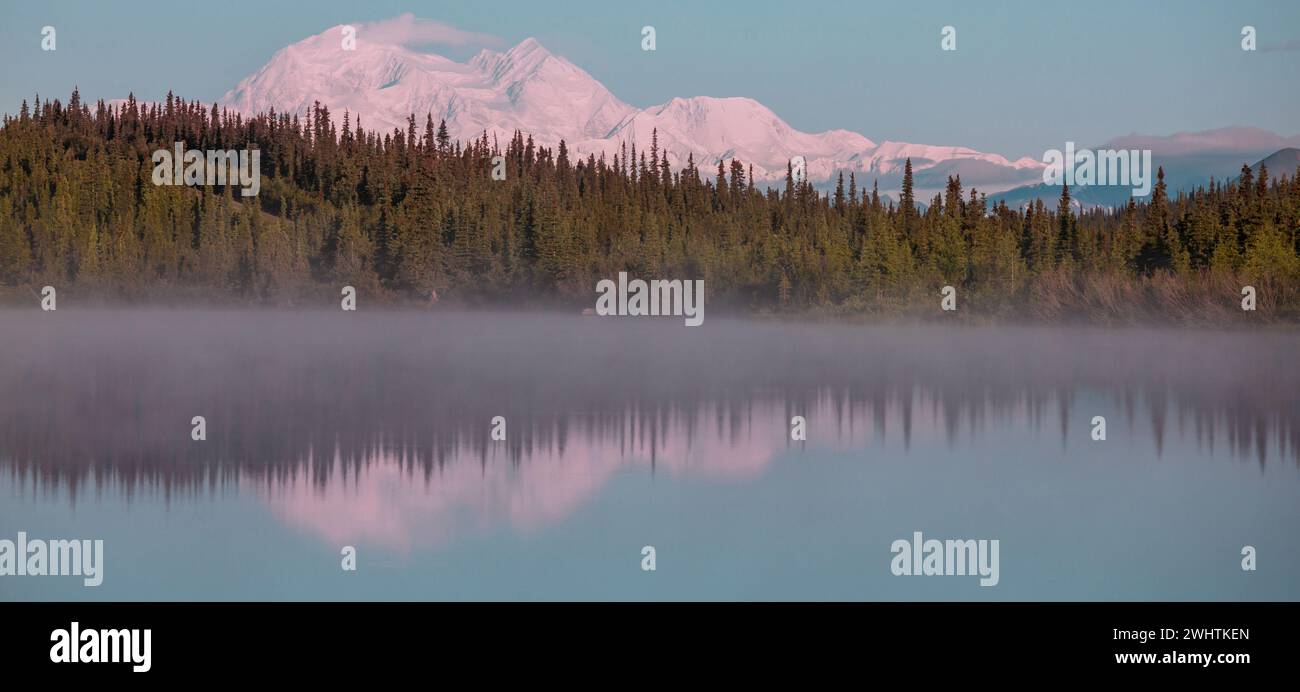 Hike in the fantastic landscape of Alaska, USA Stock Photo - Alamy