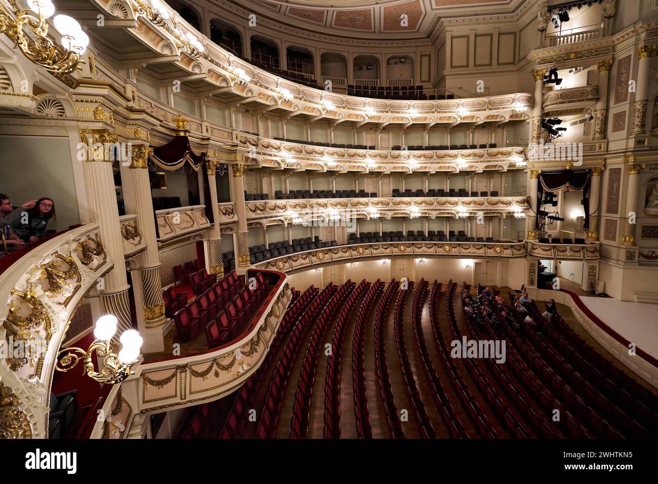 Semperoper dresden interior hi-res stock photography and images - Alamy