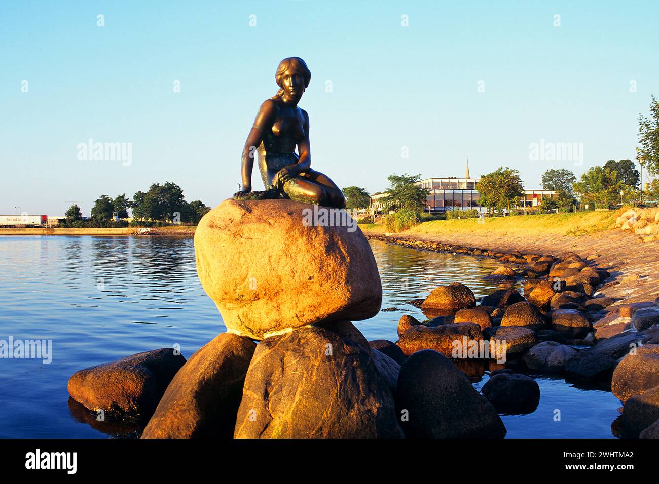 Denmark, Copenhagen, Little Mermaid Stock Photo - Alamy