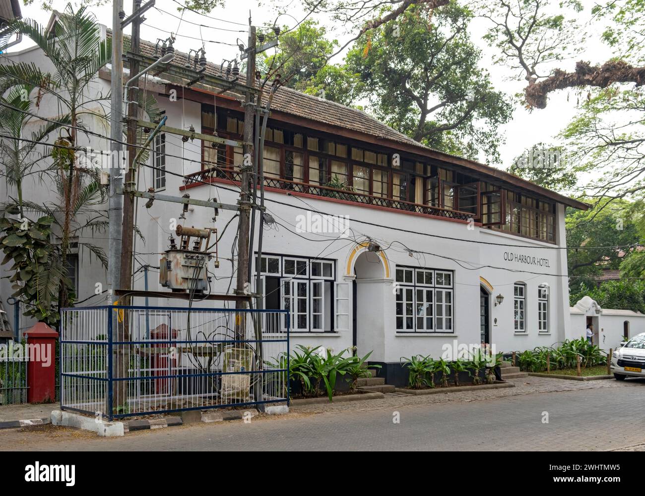 Old Harbour Hotel, Fort Kochi, Cochin, Kerala, India Stock Photo - Alamy
