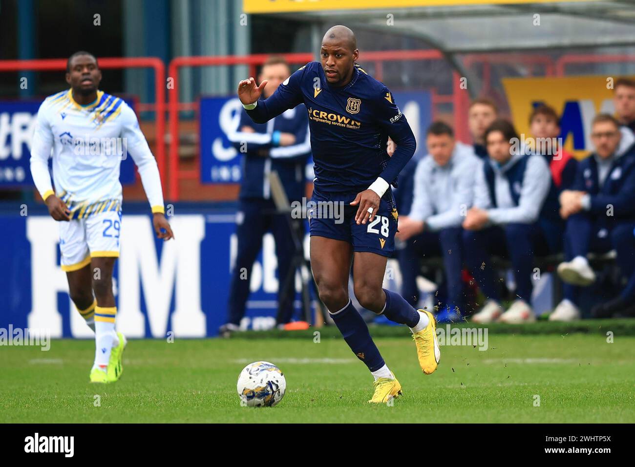 Dens Park, Dundee, UK. 11th Feb, 2024. Scottish Premiership Football ...