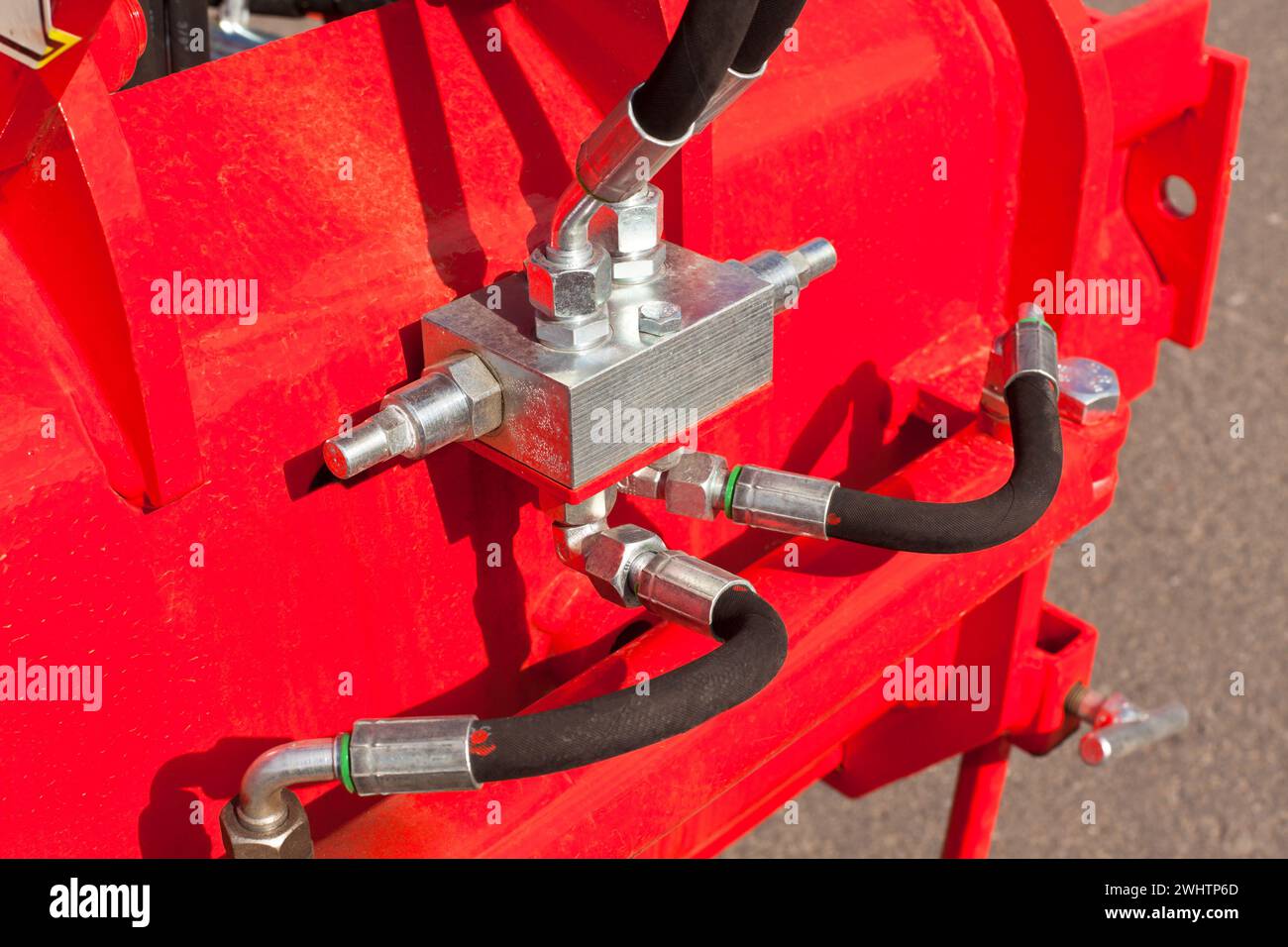 Hydraulic system on excavator hi-res stock photography and images - Alamy