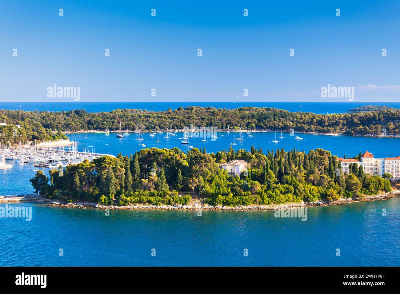 Adriatic sea aerial view hi-res stock photography and images - Alamy