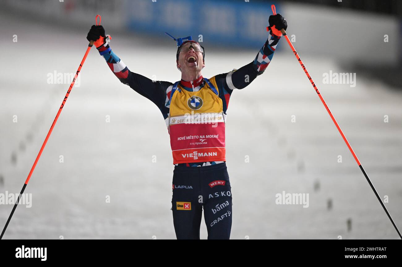 11 February 2024, Czech Republic, Nove Mesto Na Morave: Biathlon, World ...