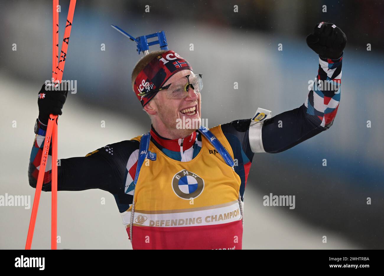 11 February 2024, Czech Republic, Nove Mesto Na Morave: Biathlon, World ...
