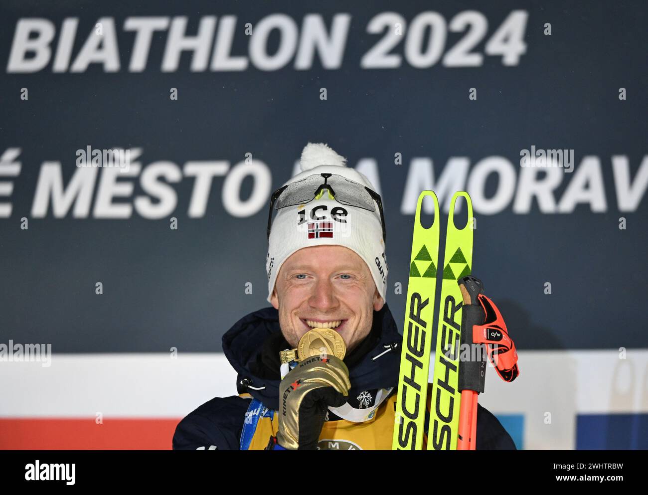 11 February 2024, Czech Republic, Nove Mesto Na Morave: Biathlon, World ...