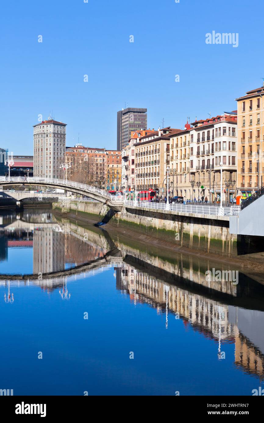 Bilbao, Basque Country, Spain cityscape Stock Photo - Alamy