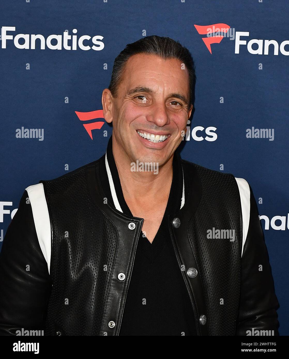 Sebastian Maniscalco attends Michael Rubin's Fanatics Super Bowl party ...