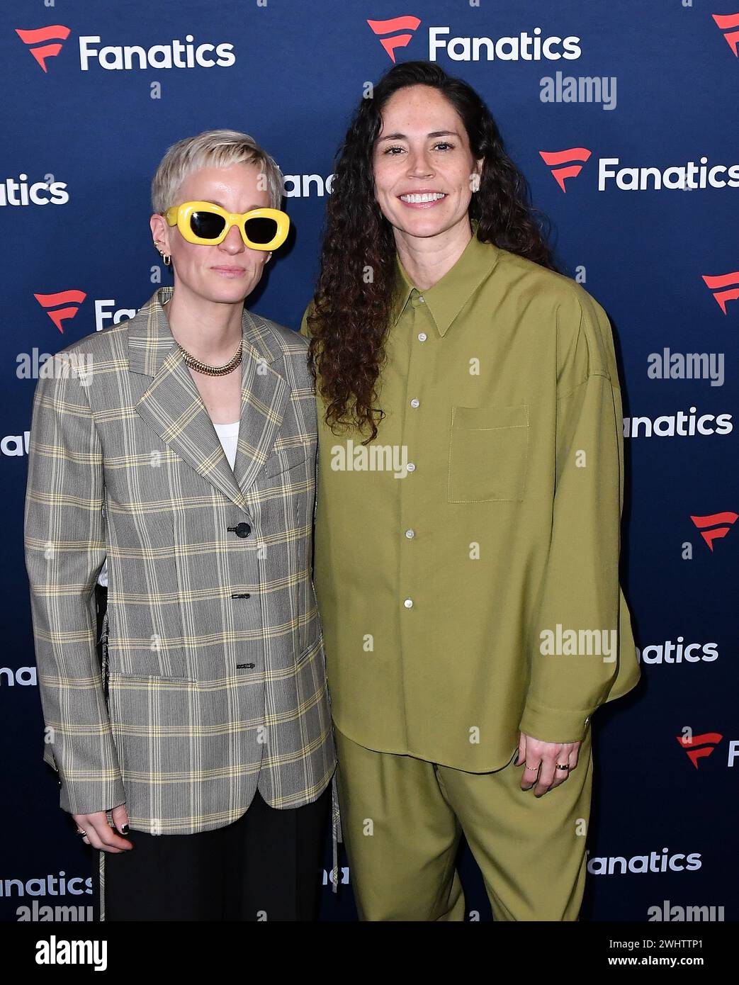 Las Vegas, USA. 10th Feb, 2024. Megan Rapinoe, Sue Bird attend Michael ...