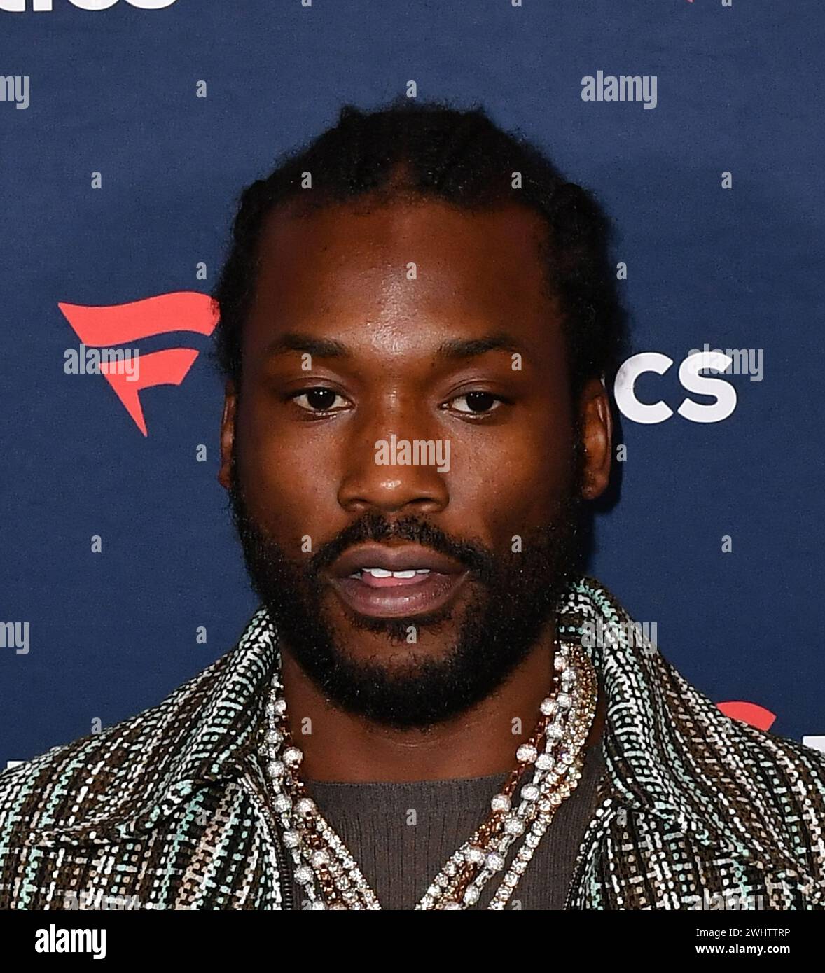 Las Vegas, USA. 10th Feb, 2024. Meek Mill attends Michael Rubin's ...