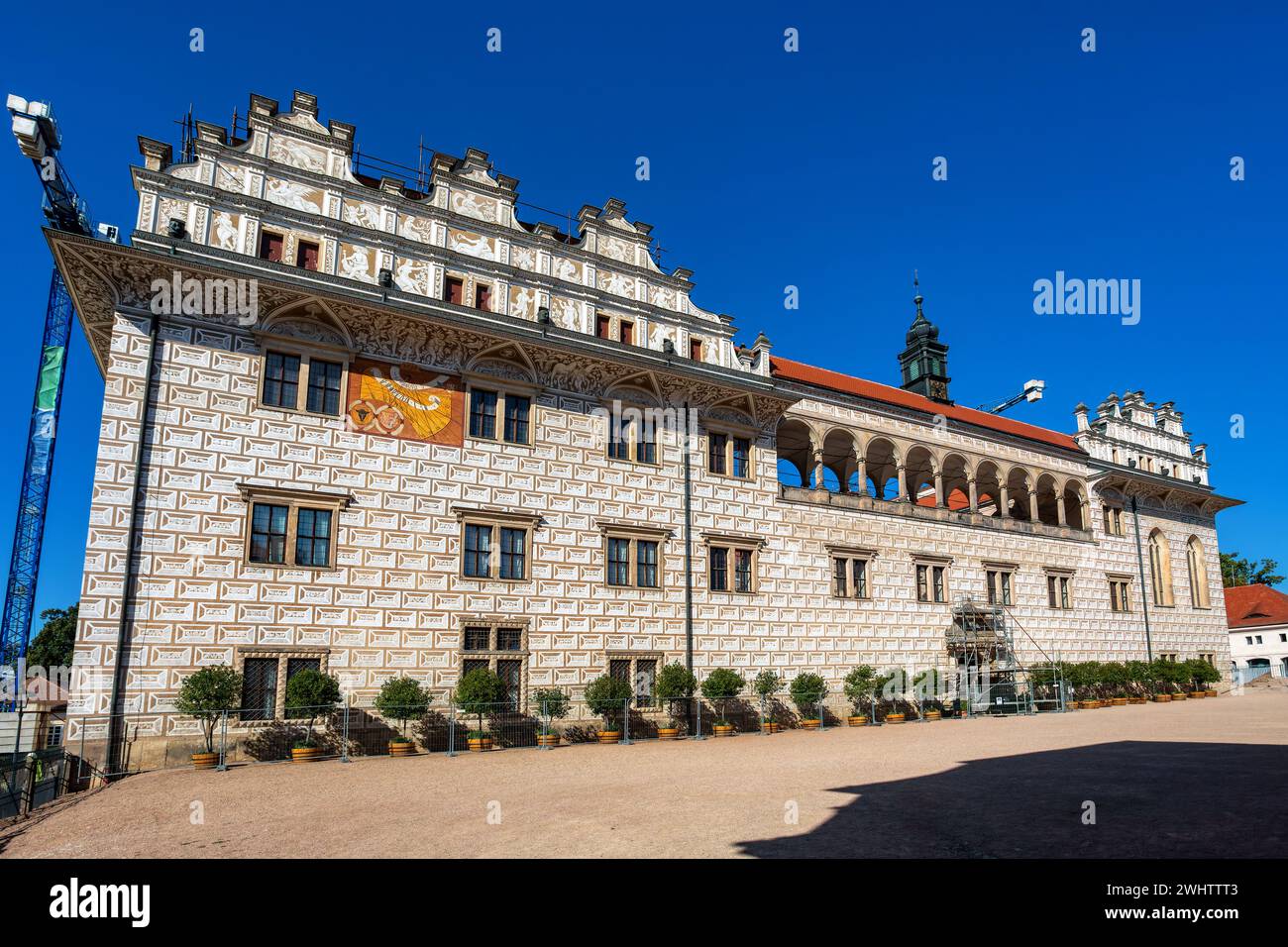 Litomysl Castle, one of the largest Renaissance castles in the Czech ...