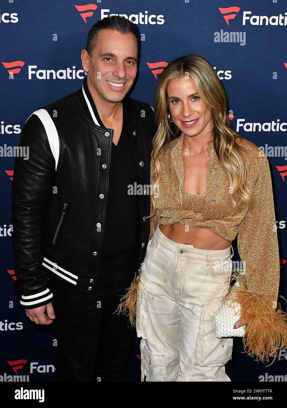 Lana Gomez, Sebastian Maniscalco attend Michael Rubin's Fanatics Super ...