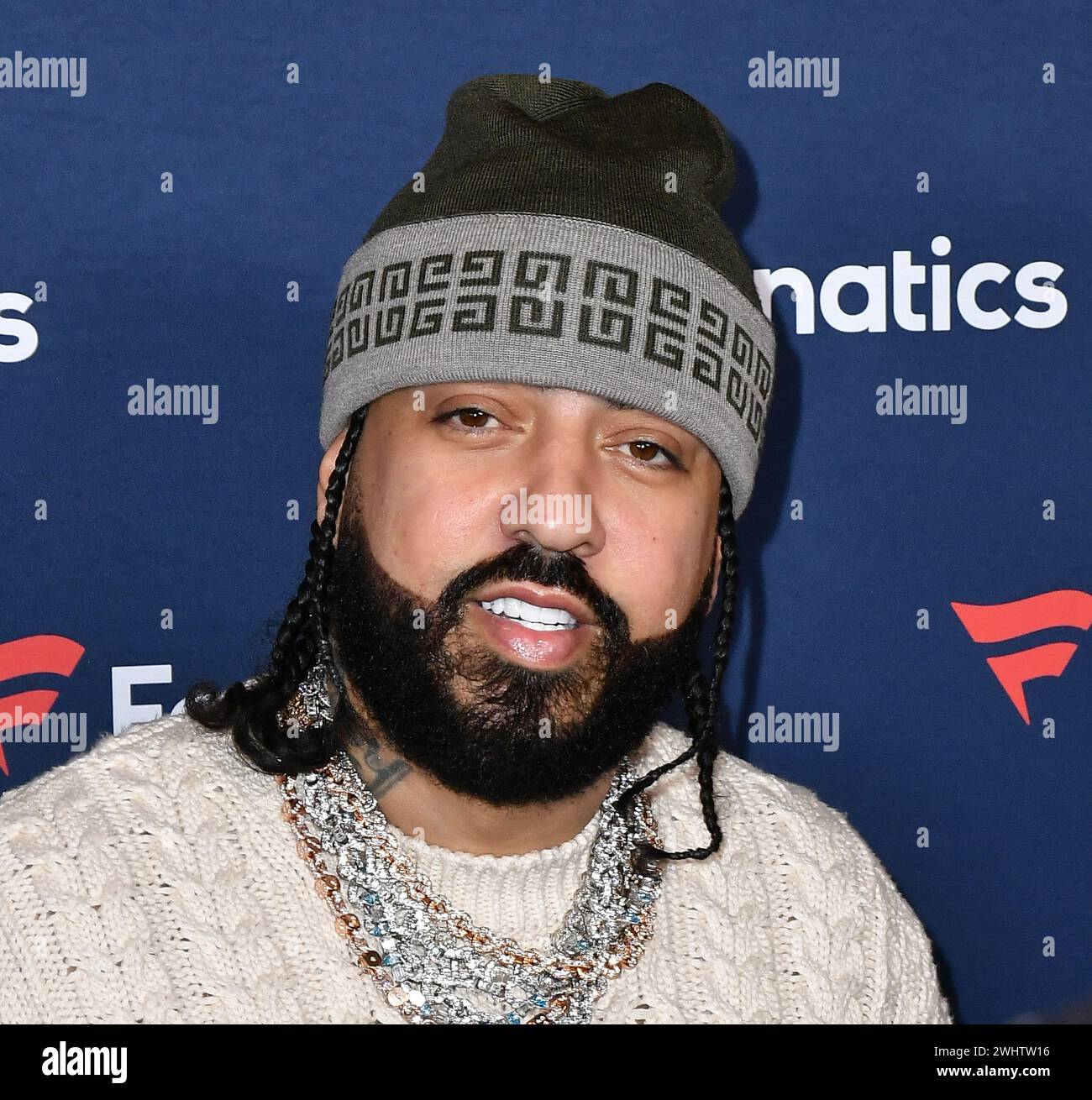 Las Vegas, USA. 10th Feb, 2024. French Montana attends Michael Rubin's ...