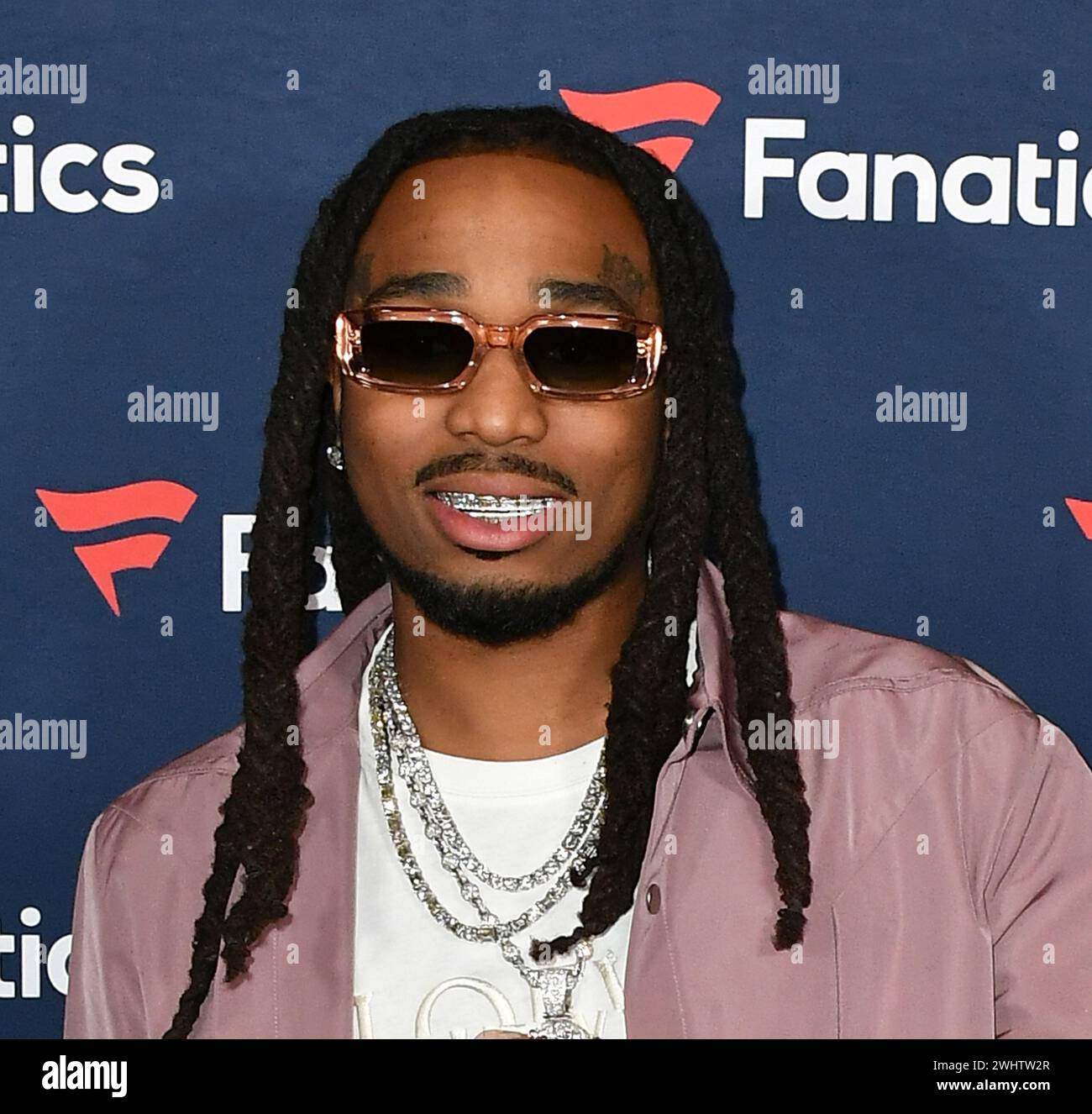 Las Vegas, USA. 10th Feb, 2024. Quavo attends Michael Rubin's Fanatics ...