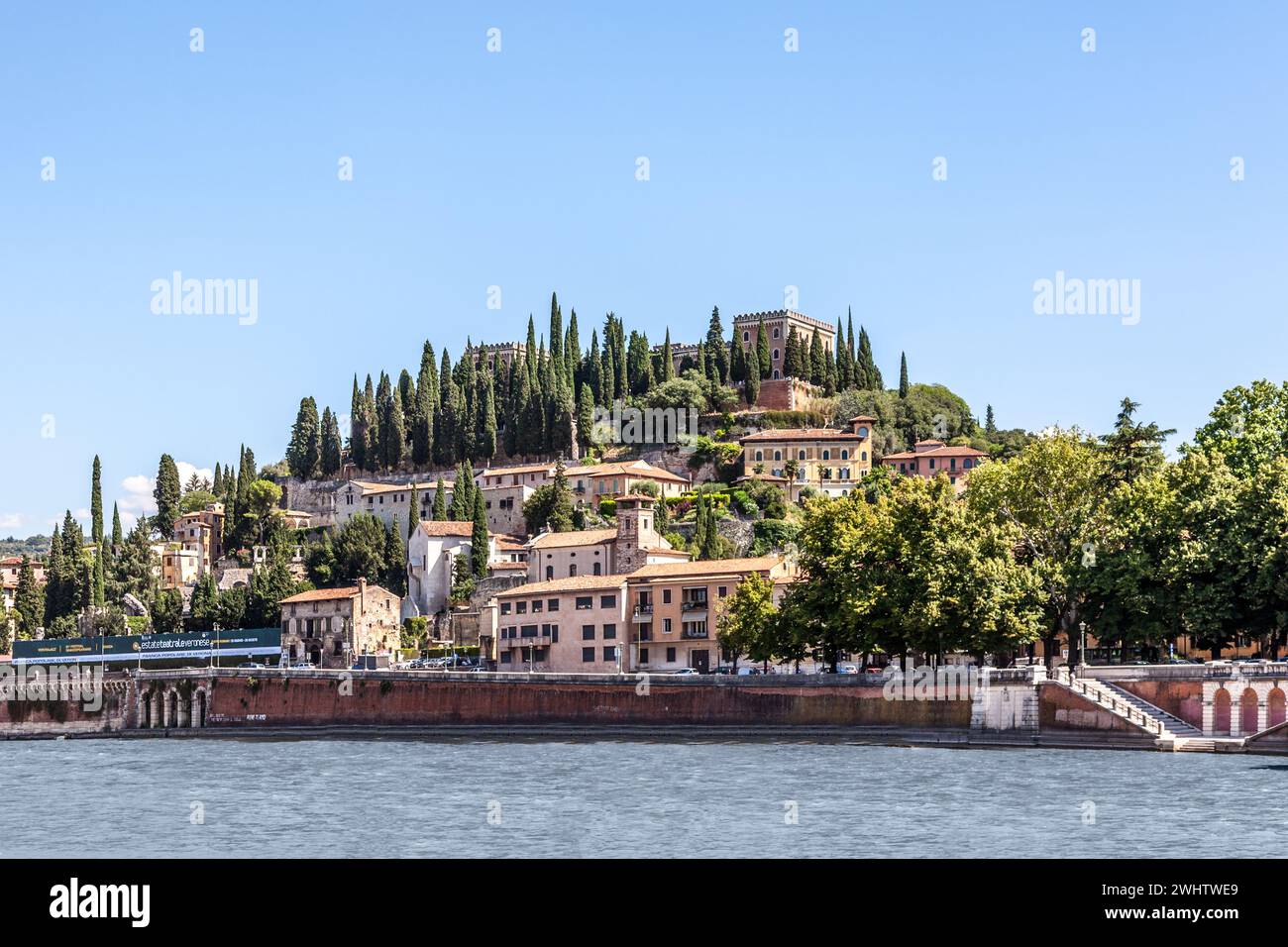 Castle san pietro verona hi-res stock photography and images - Alamy