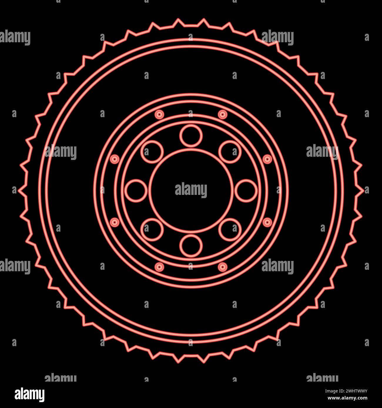 Clutch disc kit car Stock Vector Images - Alamy