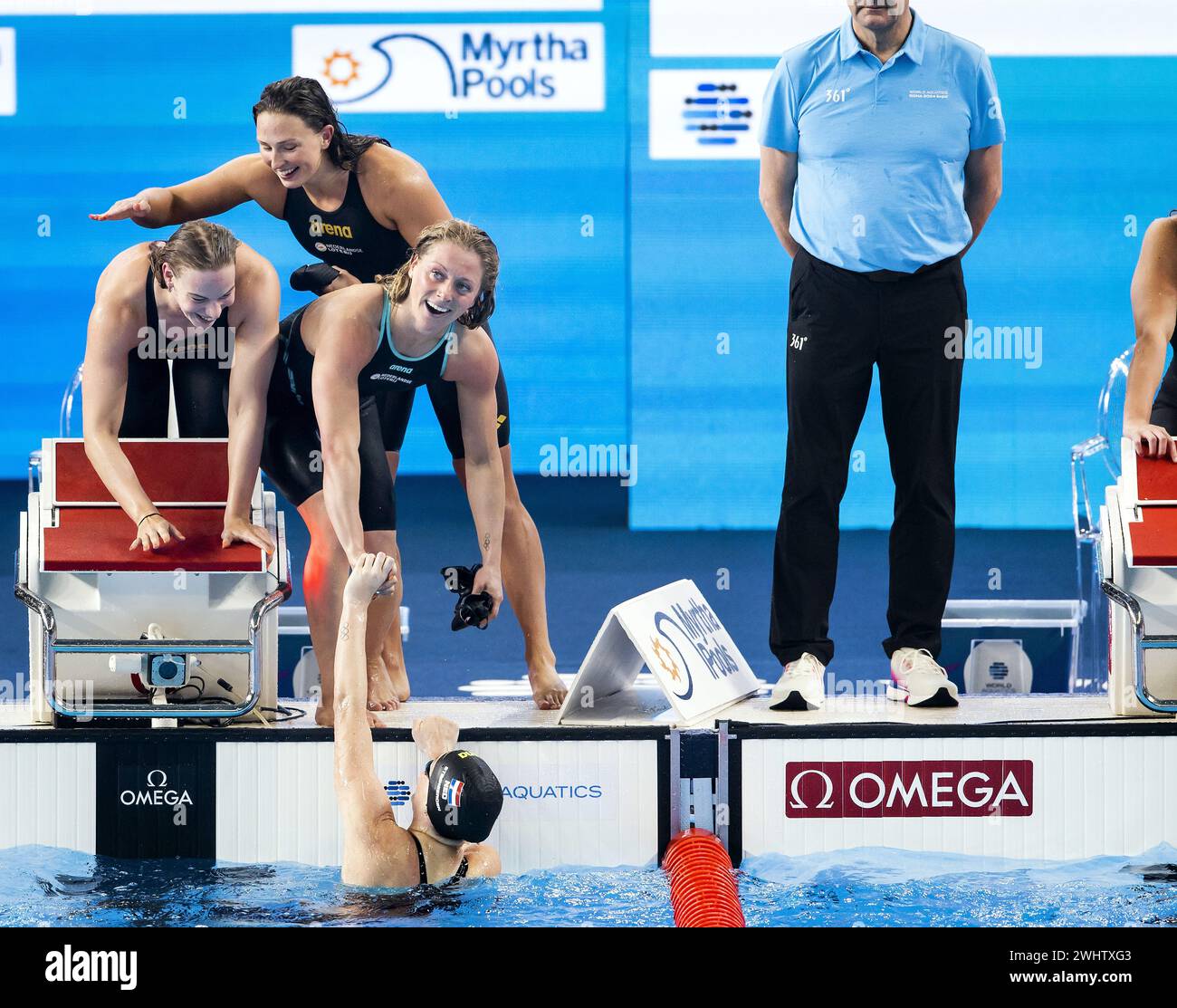 DOHA - Janna van Kooten, Kim Busch, Kira Toussaint and Marrit ...
