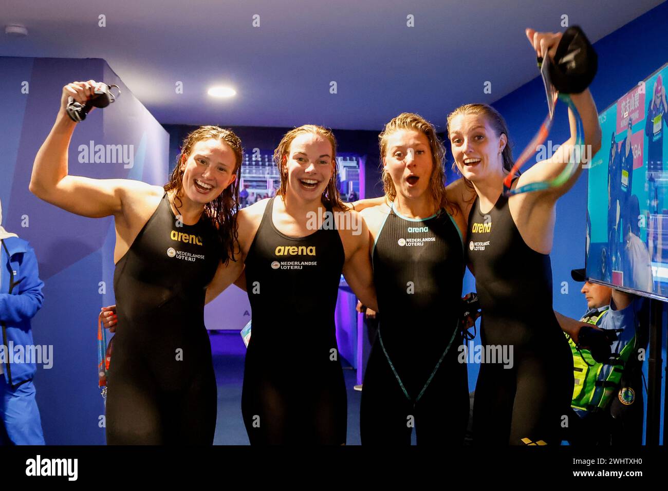 Doha, Qatar. 11th Feb, 2024. DOHA, QATAR - FEBRUARY 11: Winners Kim ...