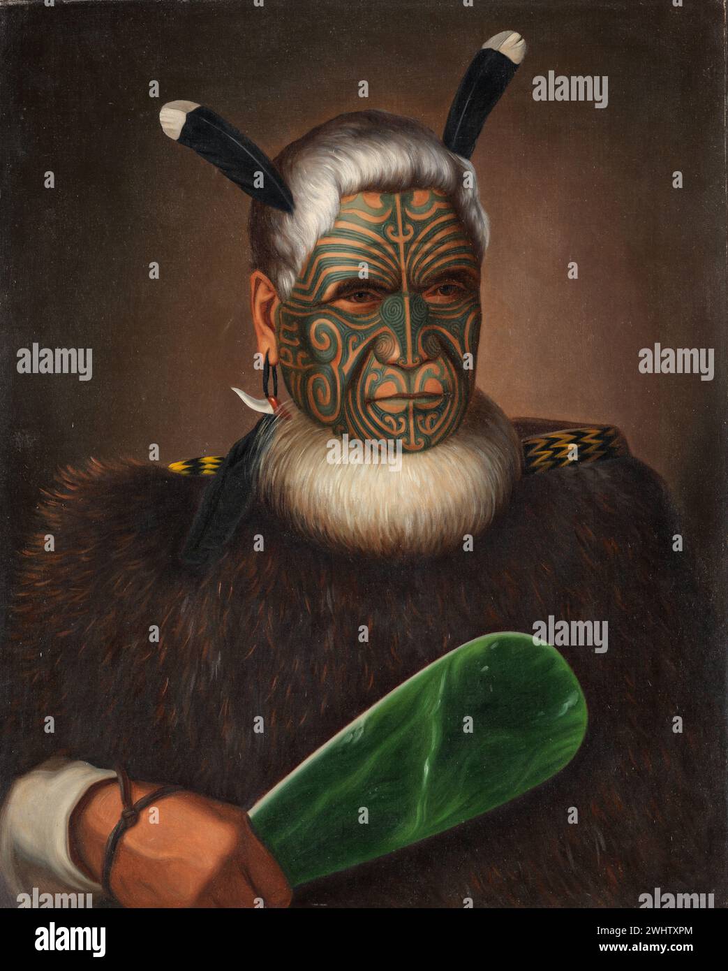 Maori new zealand painting hi-res stock photography and images - Alamy
