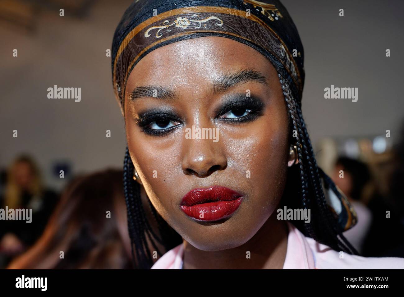 New York, United States. 10th Feb, 2024. The Alice and Olivia Fall 2024 ...