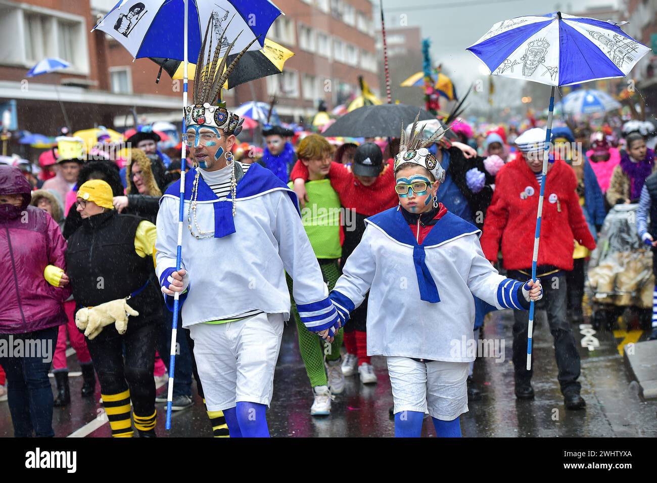 France. 11th Feb, 2024. © PHOTOPQR/VOIX DU NORD/Marc Demeure ; 11/02 ...